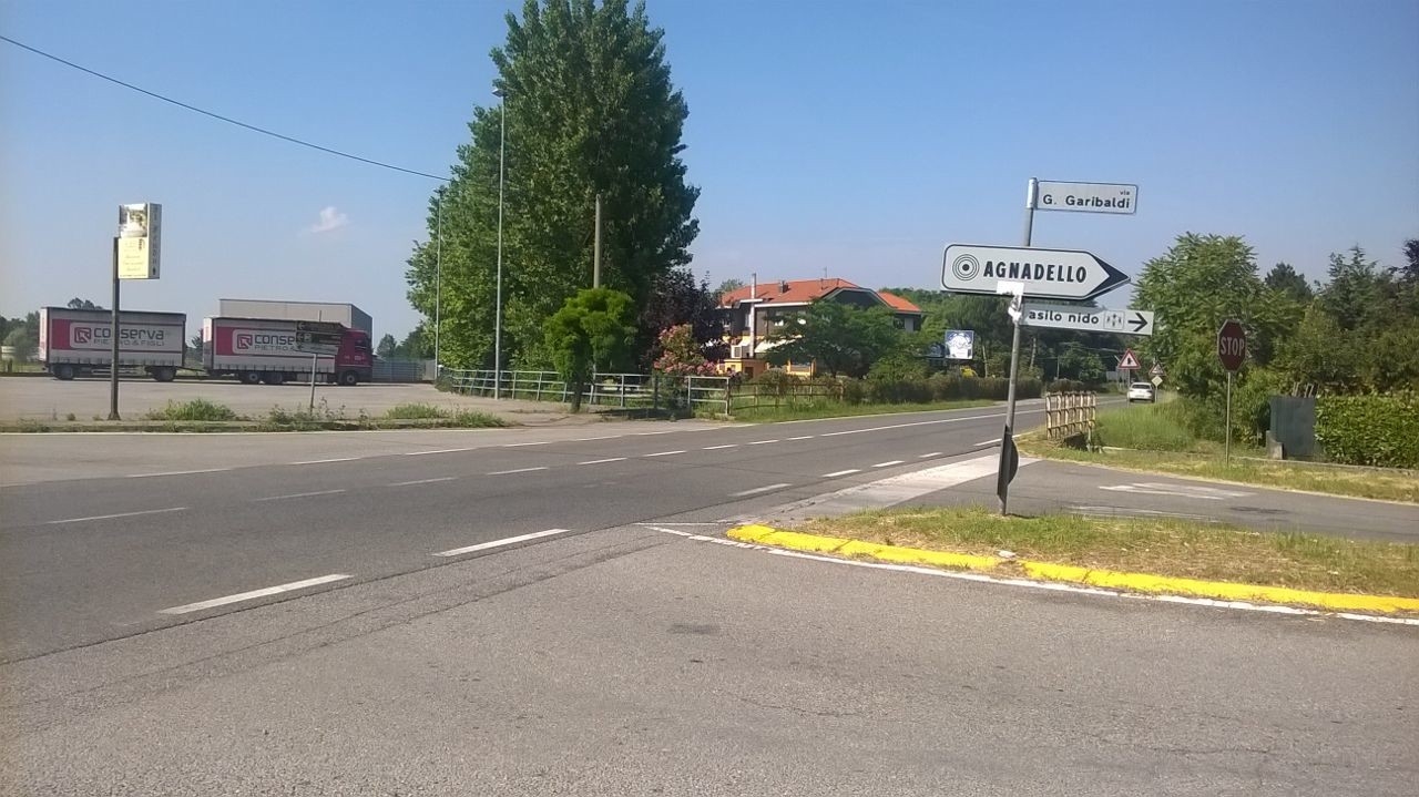 Agnadello, al via la nuova rotatoria sulla “Bergamina“ - Prima Cremona