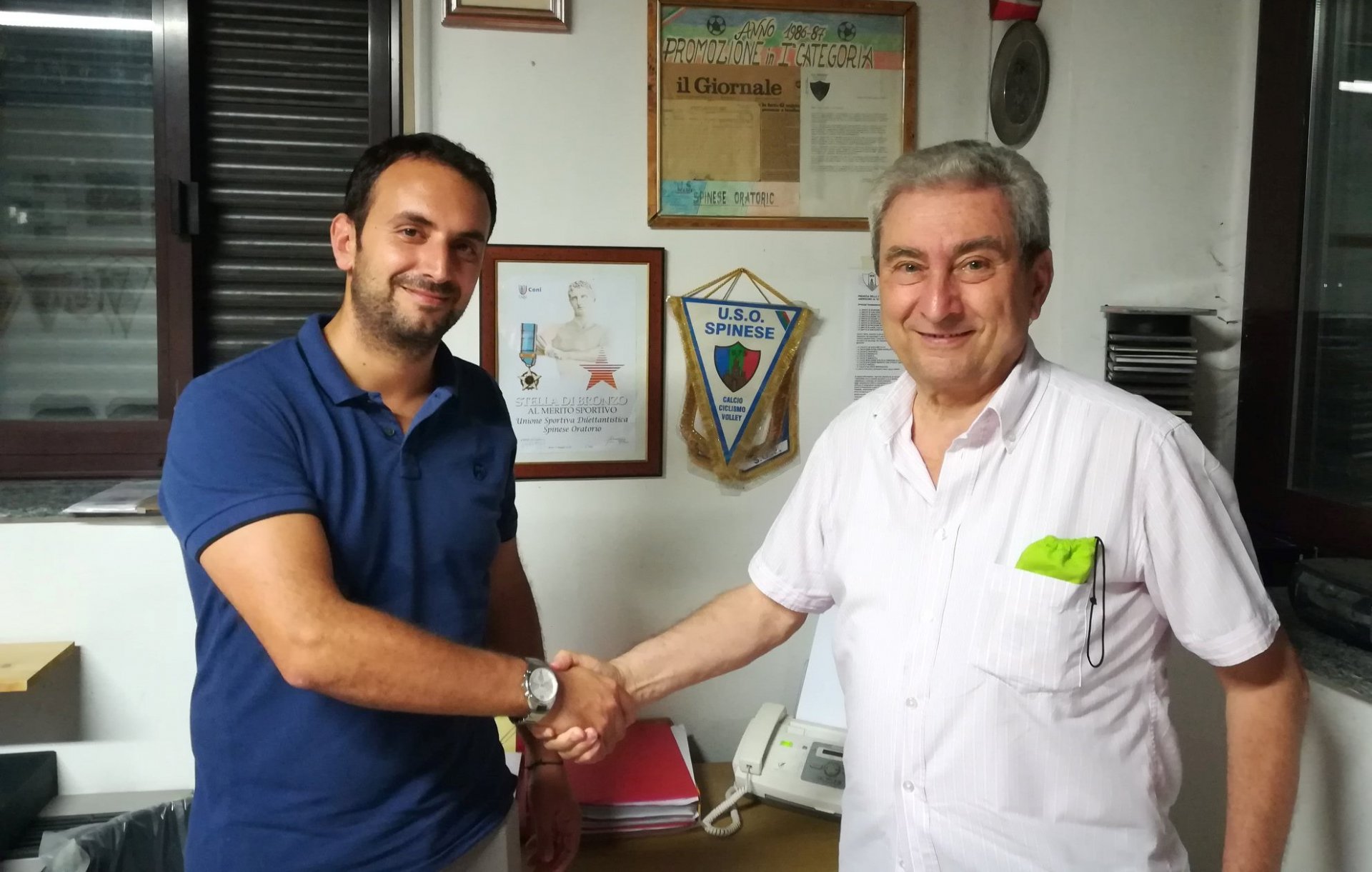 Gusmaroli lascia l'Asd Spinese - Prima Cremona